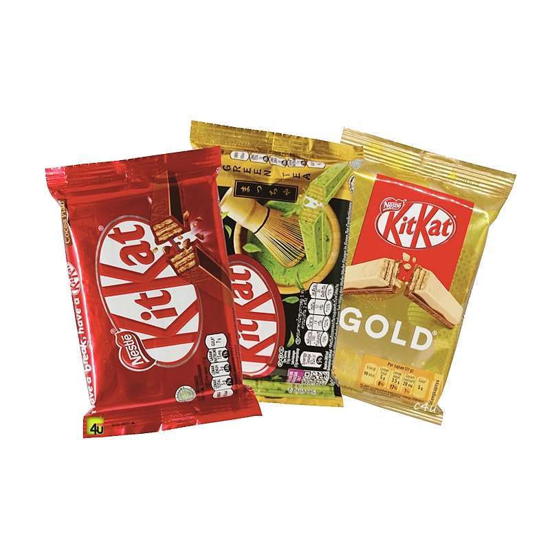 Jual Kitkat 4F - Four Fingers Chocolate Wafer - 35gr KIT KAT - GOLD di ...