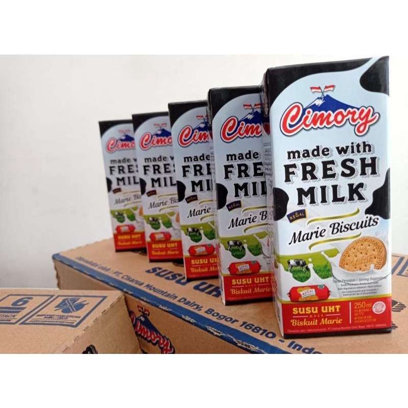 Jual Susu Uht Cimory Marie Regal 250ml Ml 1 Dus Karton Isi 24 Pcs Kotak ...