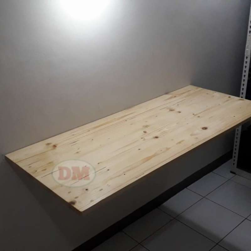 Jual rak dinding papan ambalan asli kayu 120X50X2 di Seller Blisini ...