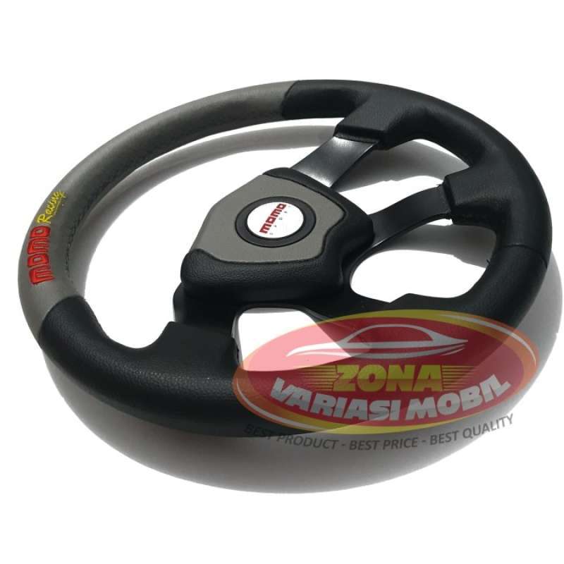 Promo Stir Racing Steer Mobil Universal Momo K4 Crab 14 Inch Abu Hitam ...