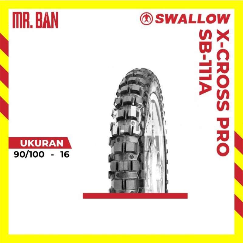 Jual Ban Motor Trail Cross Swallow 90/100-16 SB-111 X CROSS PRO di ...