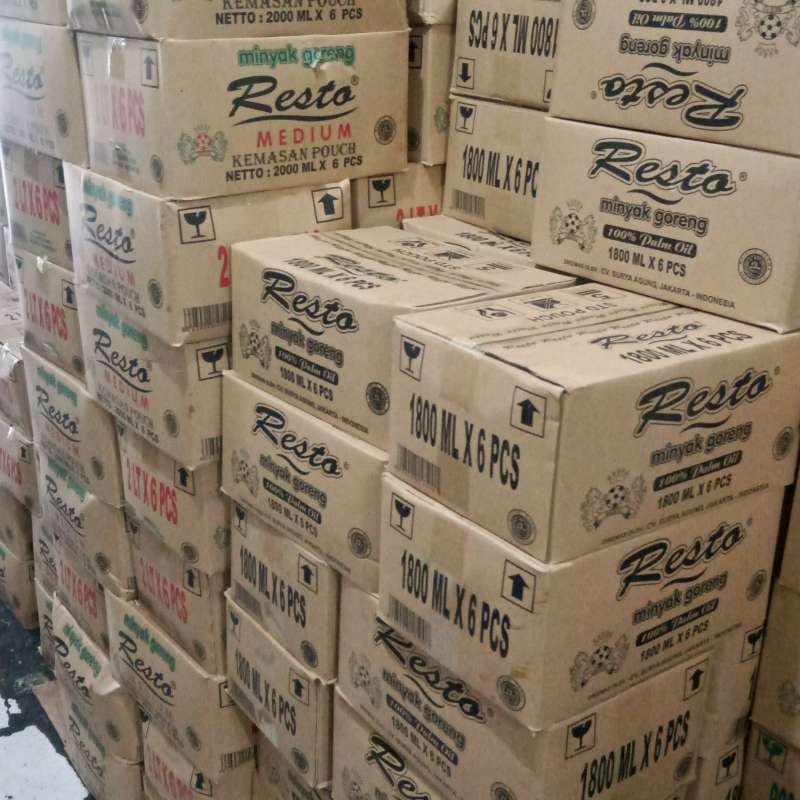 Jual Fortune Minyak Goreng 1 Liter Kemasan Bantal 1 Dus Isi 12 Di ...