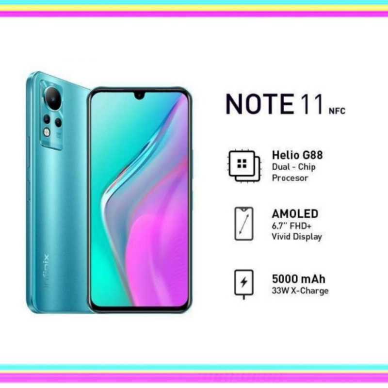 Jual Infinix Note 11 Amoled Nfc Spesifikasi Original, Murah & Diskon ...