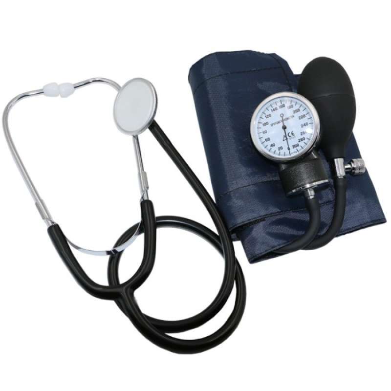 Jual Paket Tensimeter Dan Stetoskop Manual / Tensi Aneroid Di Seller ...