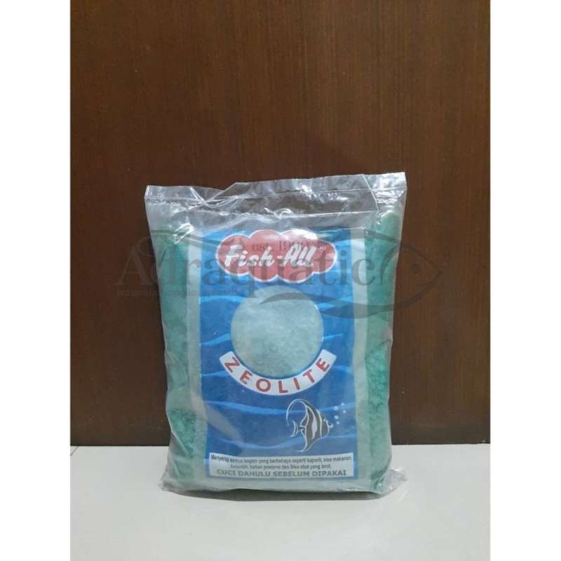 Jual FISH-ALL ZEOLITE 1KG WARING JARING ZEOLIT ZIOLIT MEDIA FILTER ...