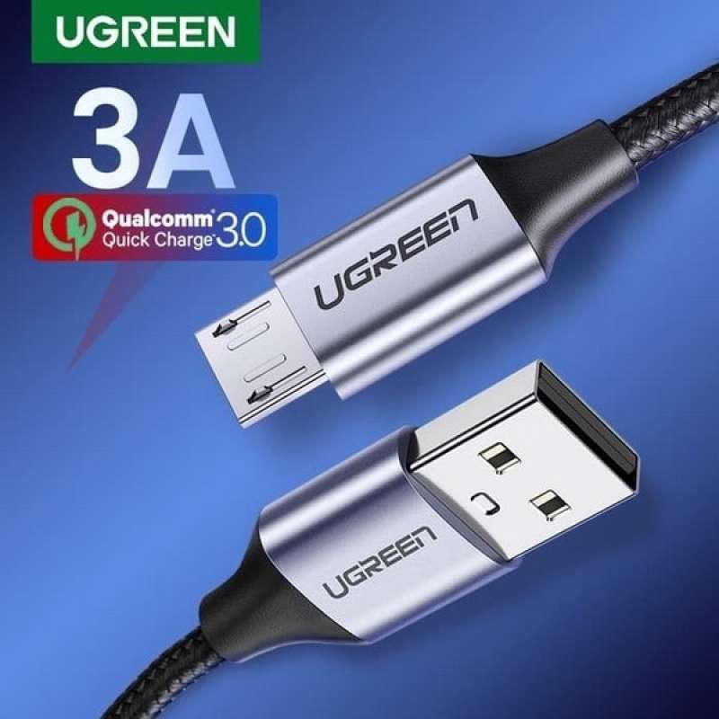 Jual Ugreen Cable Data Micro Usb Support Data Fast Charging 3 Meter di ...