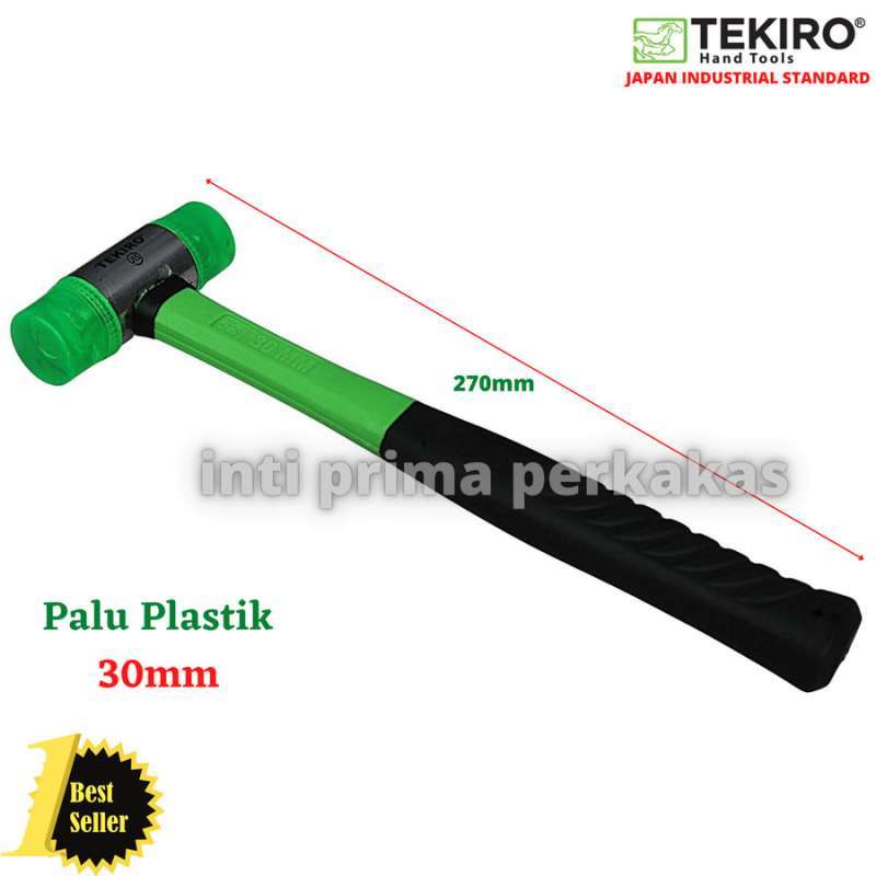 Jual Tekiro Double plastic Hammer 30MM- martil - palu plastik - CUCI ...