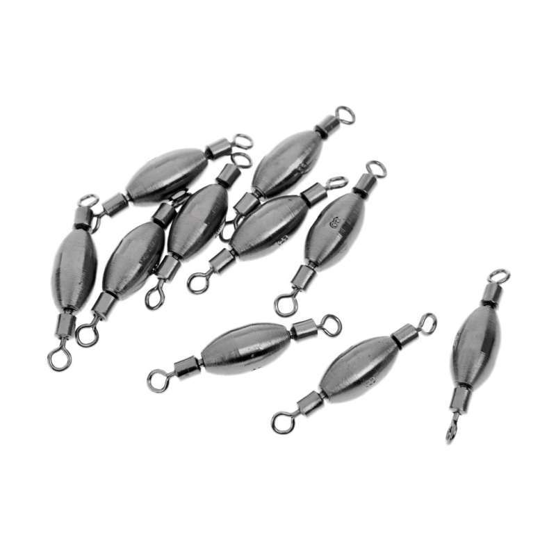 Jual Copper quick sinker fishing swivel rolling barrel swivel tackle ...