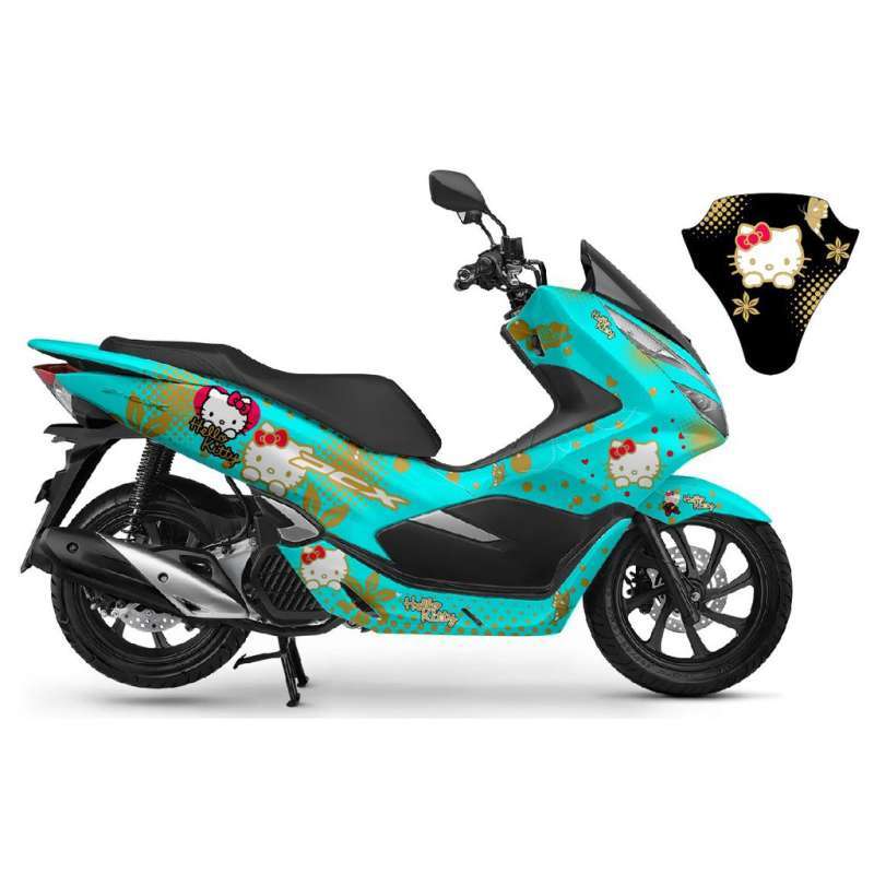 Promo Stiker Full Body Decal Dekal Sticker Motor Honda Pcx 150 Hello ...