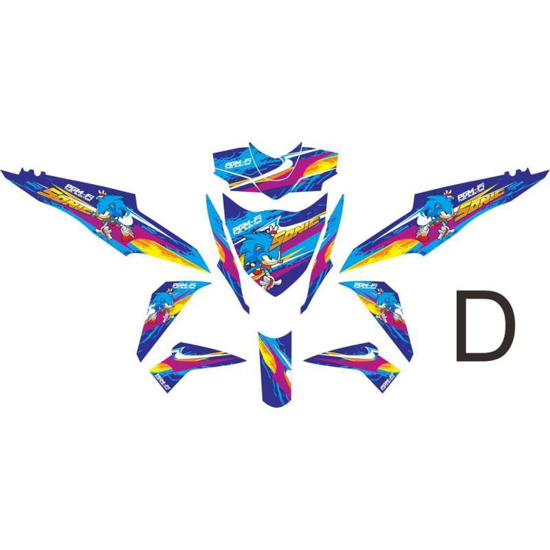 Promo Stiker Decal Full Body Decal Beat Fi Motif Racing Diskon 40% Di ...