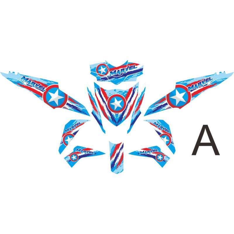 Promo Stiker Decal Full Body Decal Beat Fi Motif Racing Diskon 40% Di ...