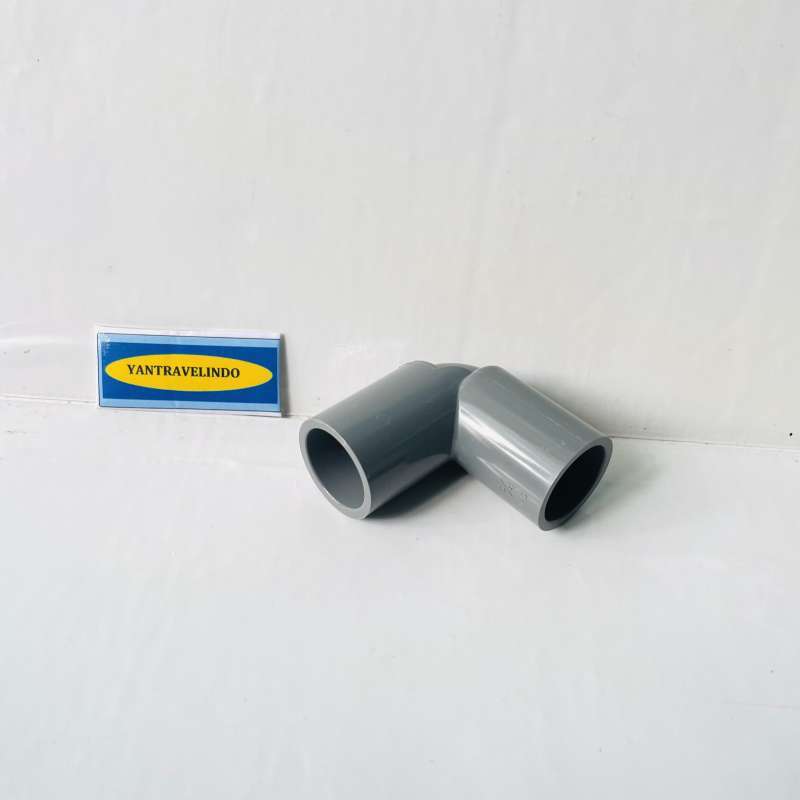 Jual ELBOW KNEE PIPA PVC ¾ BELOKAN PIPA LETTER L SAMBUNGAN PIPA UKURAN ...