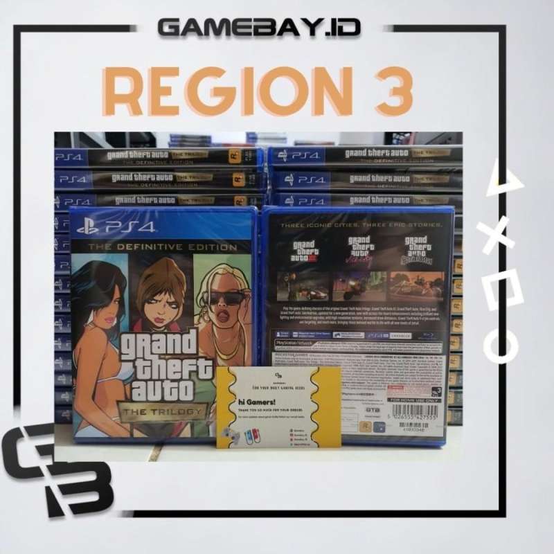 Jual Ps4 Grand Theft Auto / GTA : The Trilogy The Definitive Edition di ...
