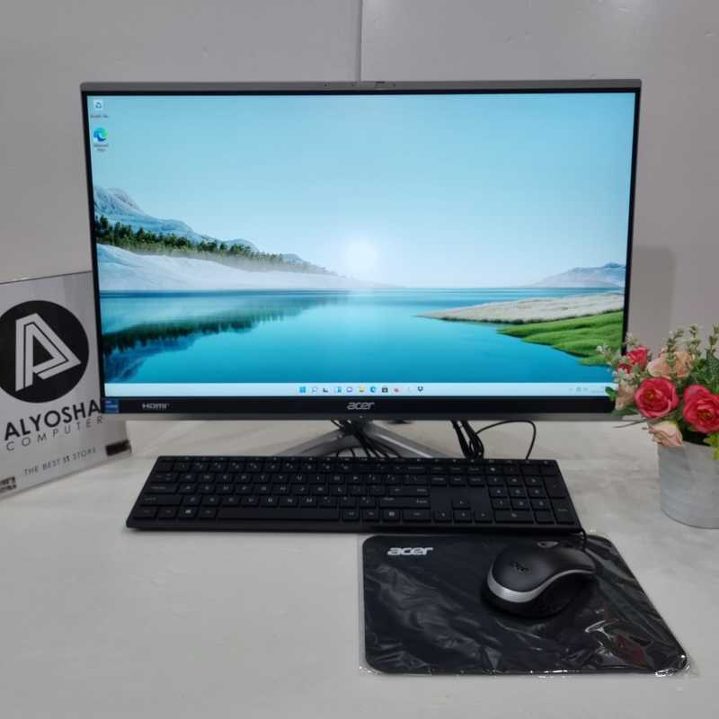 Jual Acer All in One C24-1650 Intel Core i3 SSD 512gb RAM 4gb 24inch ...