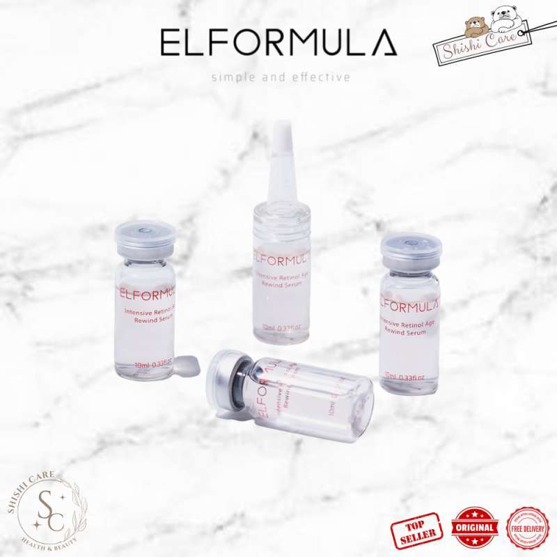 Promo ELFORMULA Intensive Retinol Age Rewind Solution - 1Botol Diskon ...