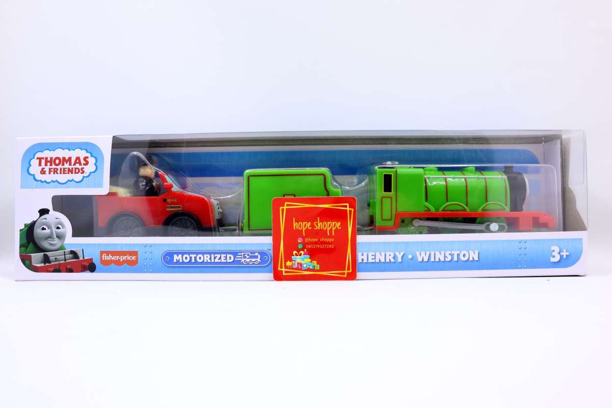 Jual Thomas And Friends Track Master Henry And Winston Motorized Action ...