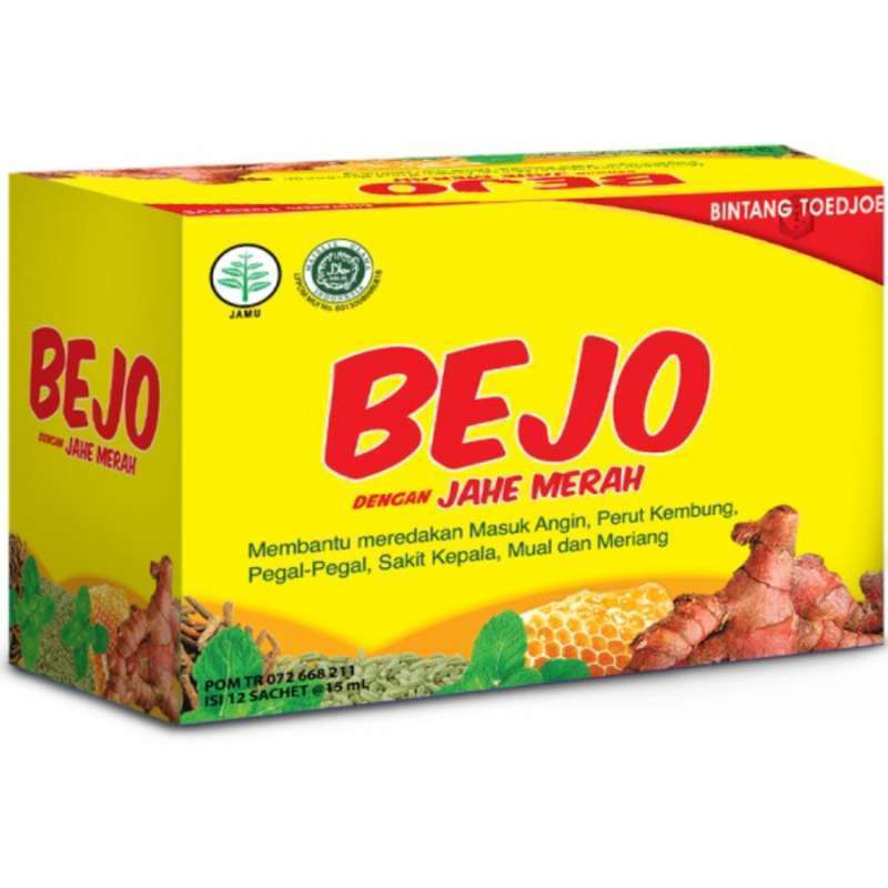 Jual Bejo Jahe Merah Isi 12 Sachet Di Seller Toko Susu Danish ...