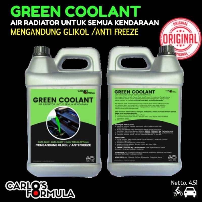 Promo AIR COOLANT Air Radiator Mobil 4L Motor - Glycol Anti Korosi No ...