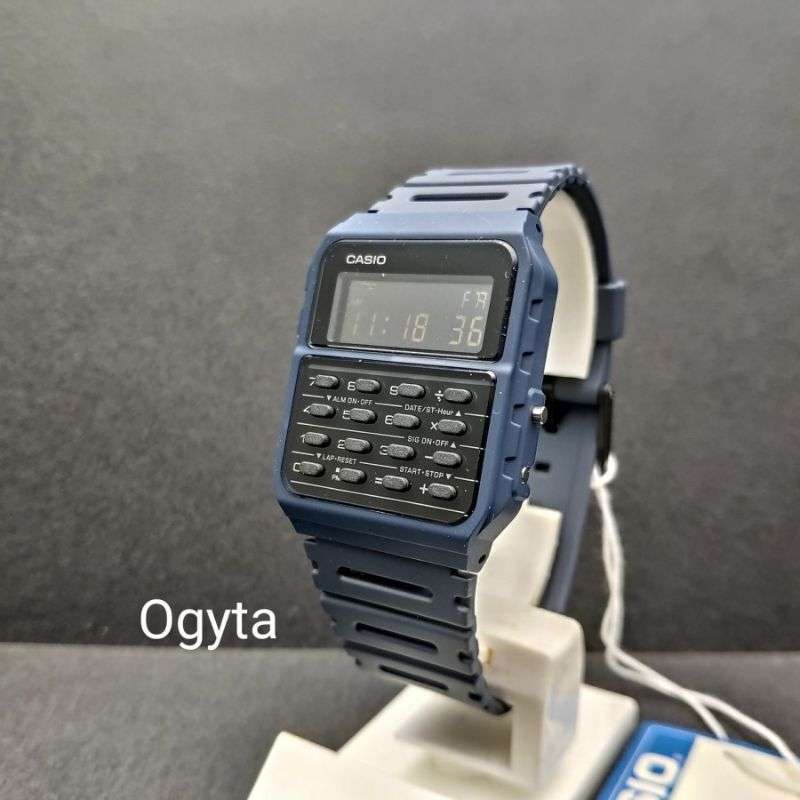 Promo Casio Digital Vintage Jam Tangan Pria Calculator CA-53WF-2B ...