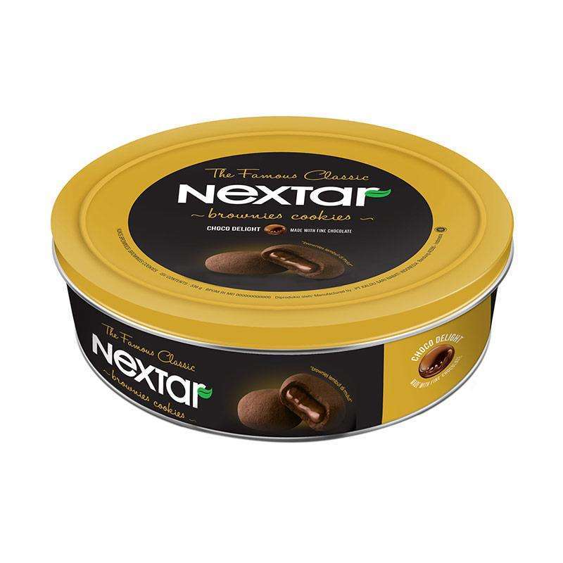 Jual Nextar Brownies Kaleng 336 Gram 336g Brownis Nastar 288 Gram 288g ...