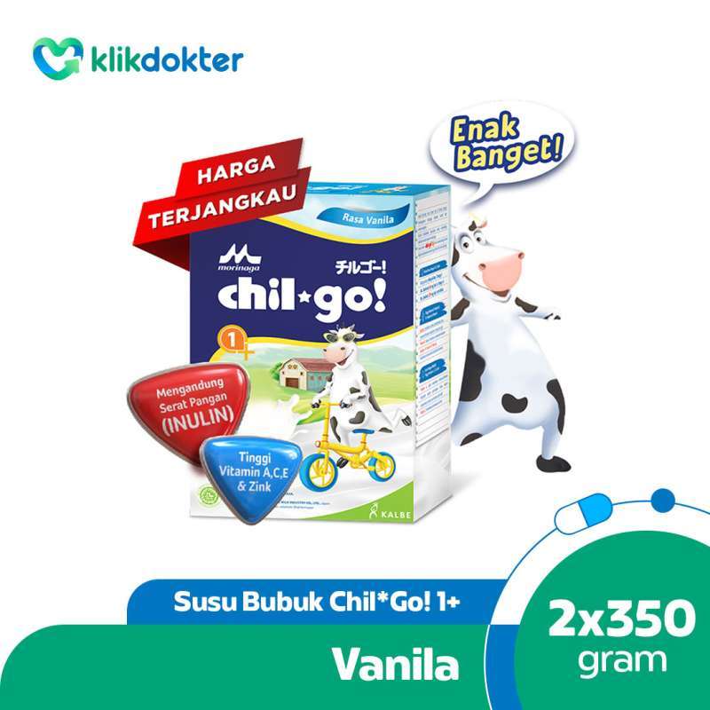 Jual Morinaga Chil Go Powder 1+ Vanilla 700gr di Seller KlikDokter ...