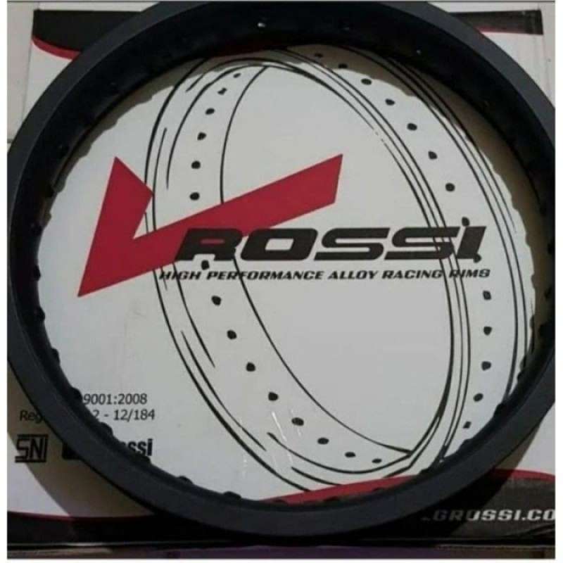 Jual V Rossi - Velg Velek Veleg Pelek Motor Rim Jari Jari-jari WM 300 x 14 Hitam di Seller ...