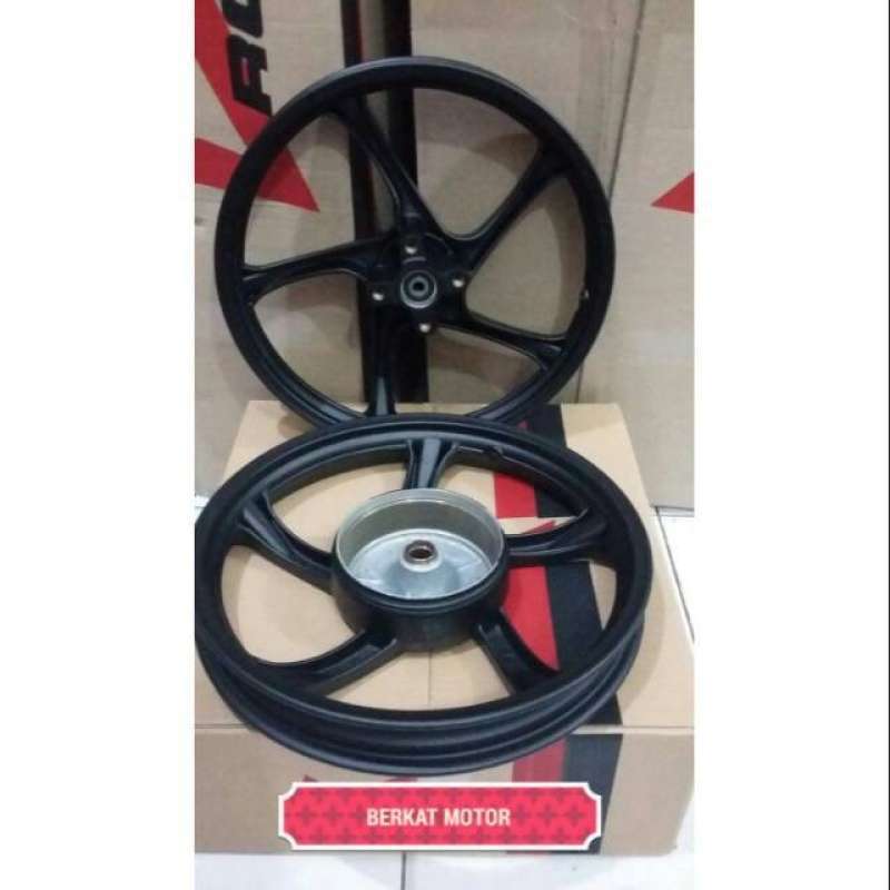 Jual V Rossi - Velg Velek Pelek Motor Racing Venom Macho Standard Yamaha Xeon Hitam di Seller ...