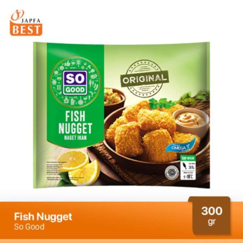 Promo Fish Nugget So Good 300 gr Diskon 25% di Seller Japfa Best ...