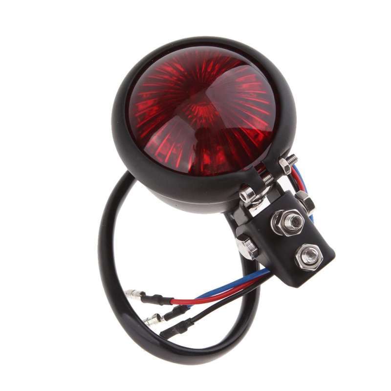 Promo Motorcycle 12V Red LED Brake Stop Rear Tail Light for Cafe Racer ...