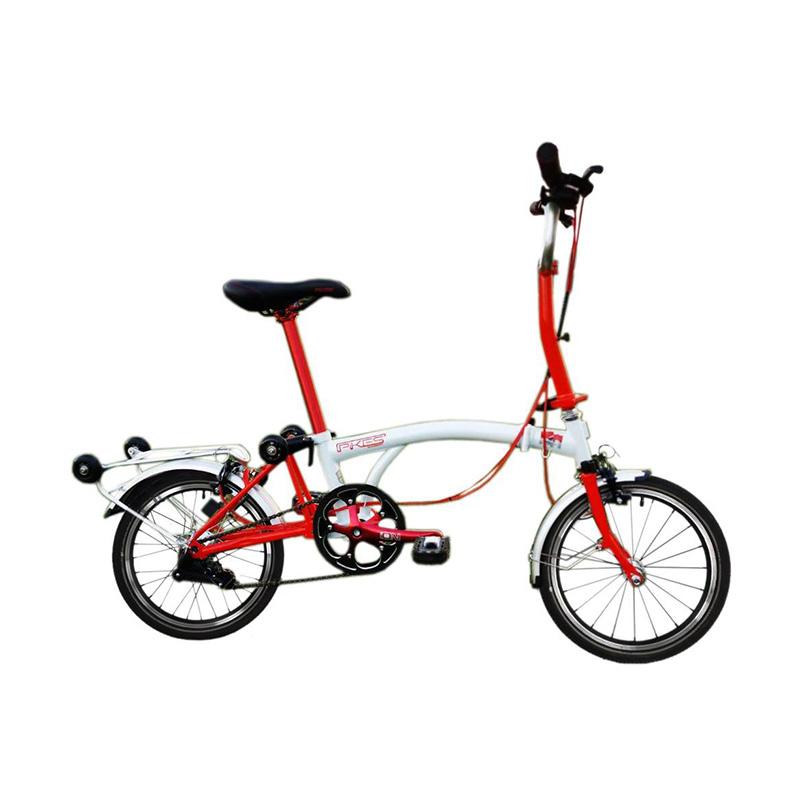 Jual Element 3 Folding Pikes Sepeda Lipat - Merah Putih Di Seller ...