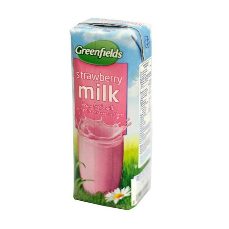 Jual Greenfields Strawberry Susu UHT [250 mL] di Seller Fersha Shop - Pasar Baru, Kota Jakarta ...