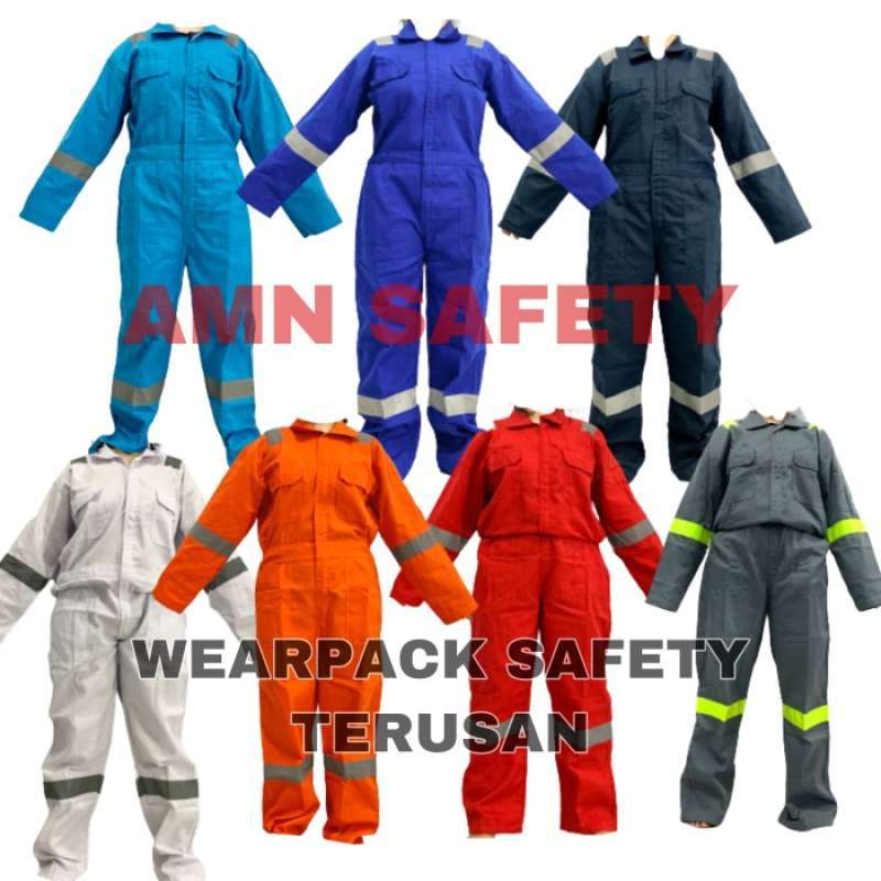 Jual Wearpack Safety/wearpack Terusan/seragam Kerja/baju Proyek ...