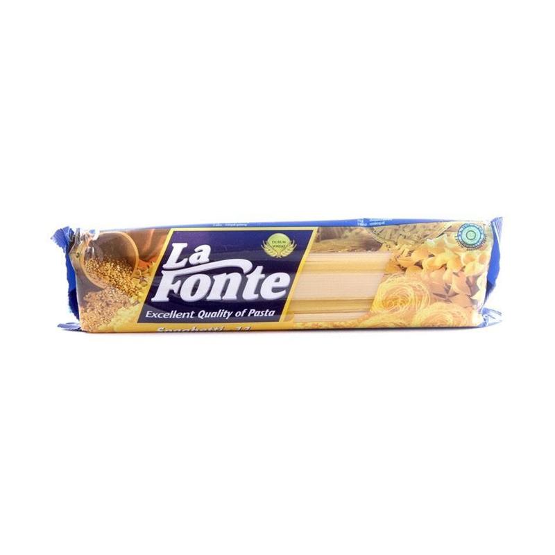 Jual LA FONTE Long Spaghetti Pasta [450 g] di Seller Alfamidi ...