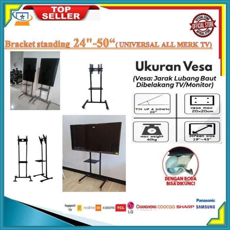 Jual Bracket Stand Tv Led 24 Inch Original, Murah & Diskon Juli 2024 ...