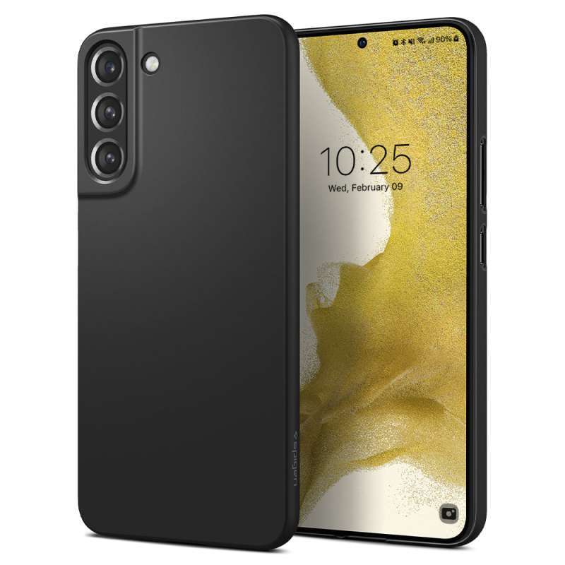 Jual Case Samsung Galaxy S22 Ultra Plus Spigen Air Skin Slim Hard Casing - S22 Black Di Seller ...