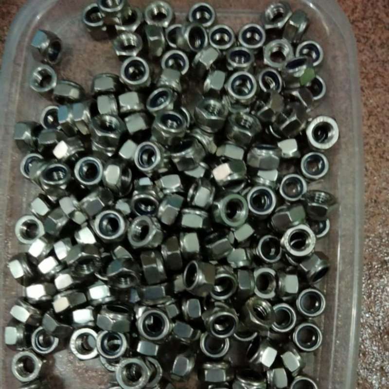 Jual Mur Nylon M6 Stainless Steel Lock Nut / Mur Nilon Di Seller Ju ...