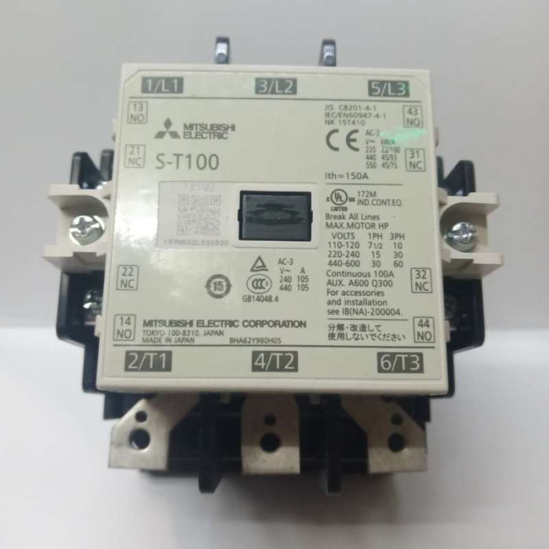 Jual Contactor/kontaktor Mitsubishi S-t100 St-100 220v Original Di ...