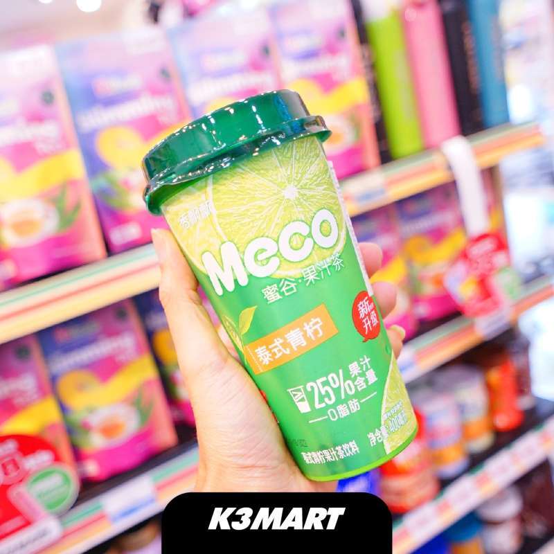Promo Meco Thai Lime Fruit Tea 400Ml Diskon 9% di Seller K3MART ...