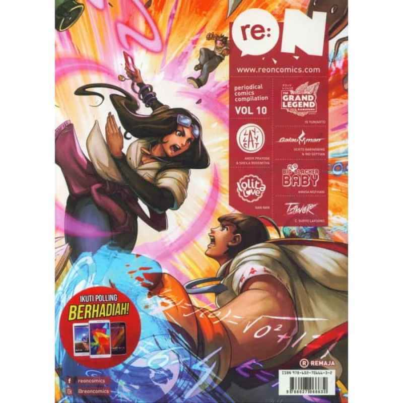 Promo Original RE:ON COMICS VOL. 10 PERIODICAL COMICS COMPILATION Buku ...