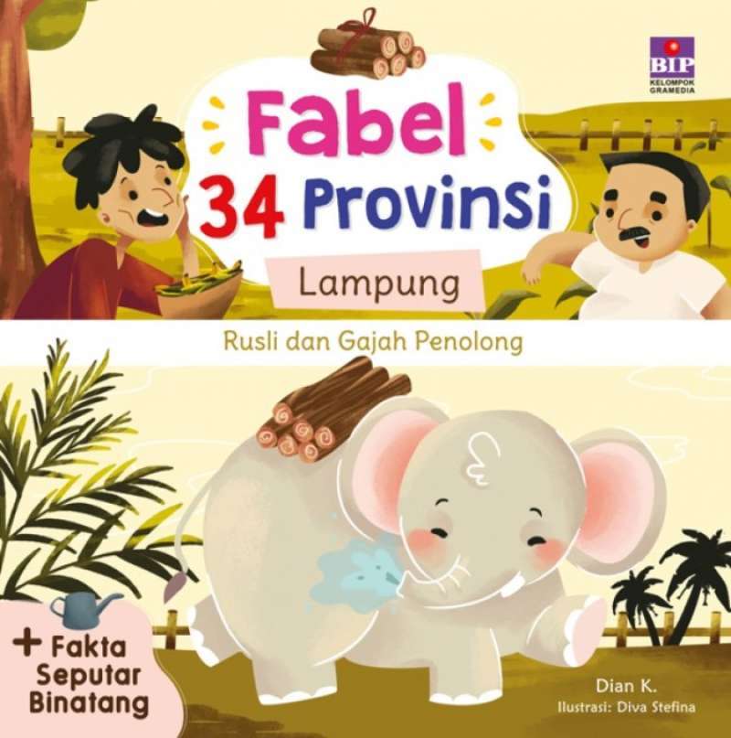Promo Original Fabel 34 Provinsi : Lampung - Rusli Dan Gajah Penolong ... Promo Original Fabel 34 Provinsi : Lampung - Rusli Dan Gajah Penolong ...