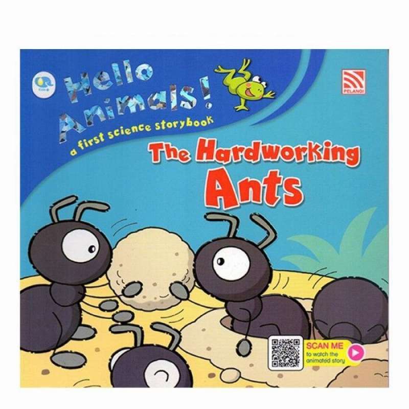 Promo Original HELLO ANIMALS - THE HARDWORKING (New Cover) Buku Child ...