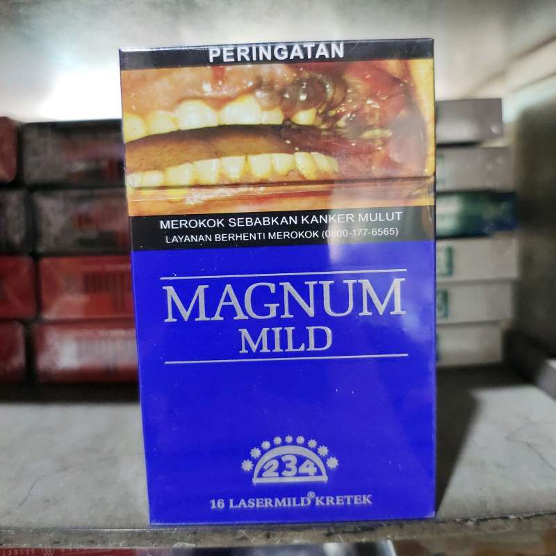 Jual Rokok Magnum MILD 16 - Biru di Seller Pasaraya Krian - Gamping ...