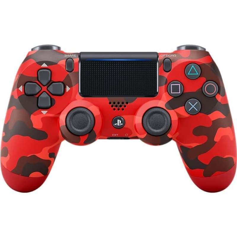 Jual Stick-Stik PS4-PS4 DualShock 4 Wireless Controller Red Camouflage ...