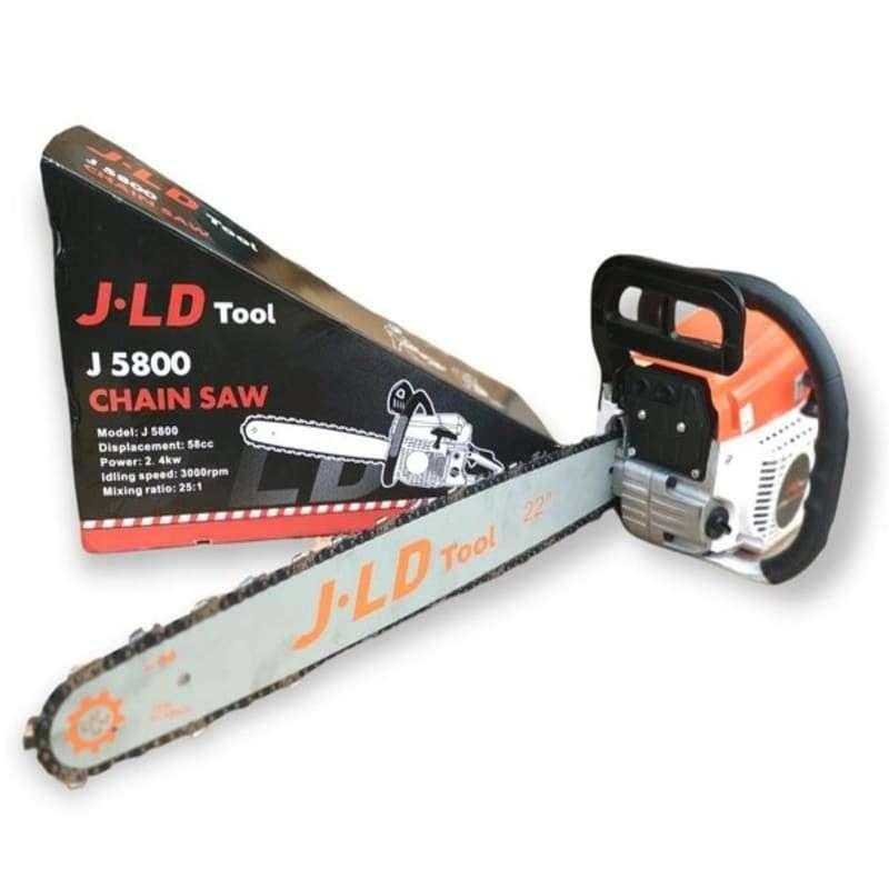 Jual Chain Saw JLD TOOL J5800 Gasoline Mesin Chainsaw Bensin Potong ...