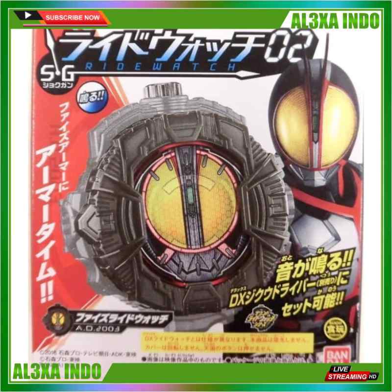 Jual Sg Ride Watch 02 Zio Zi O-Kamen Rider Faiz 555 di Seller AL3XA ...