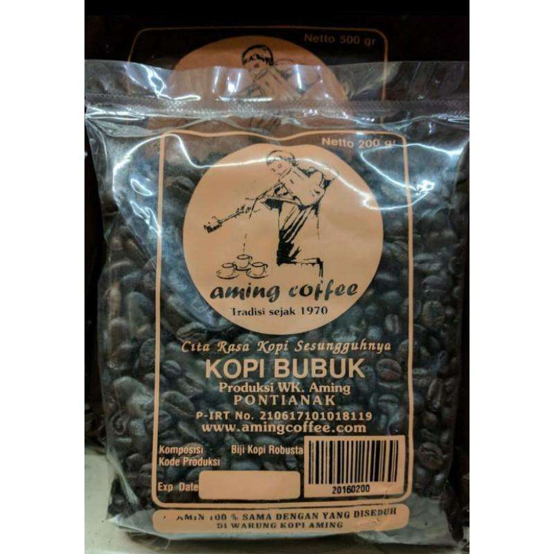 Jual 1Kg 1000gr Biji Kopi Robusta Aming Coffee Beans Asli Khas ...