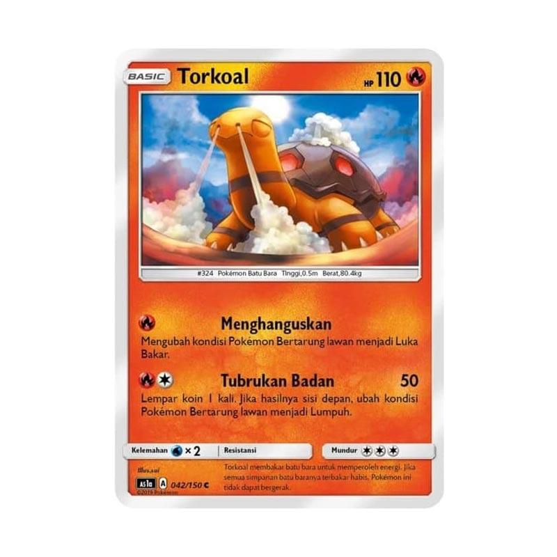 Jual Pokemon Indonesia Trading Card Torkoal As1a 042-150 C Di Seller Iki Cardshop - Tanjung ...