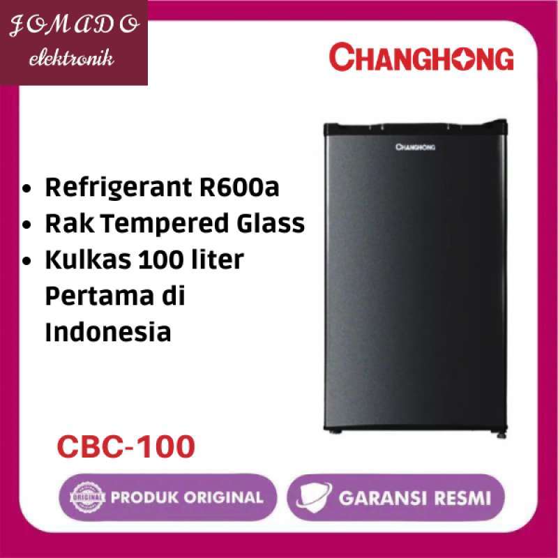 Promo KULKAS CHANGHONG CBC100 Black/Hitam Diskon 35% di Seller JOMADO ...