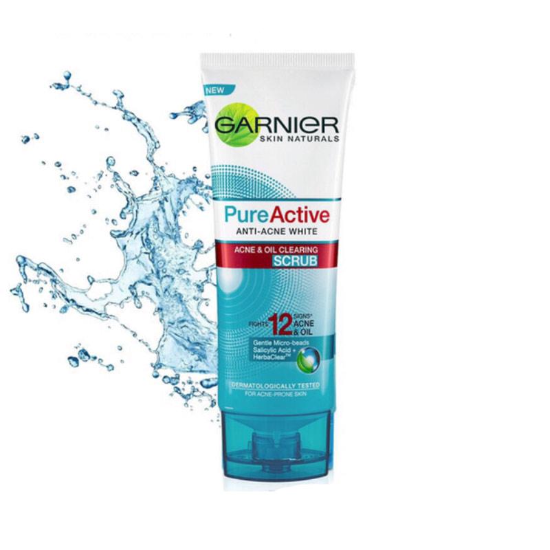 Jual Garnier Pure Active Acne And Oil Clearing Scrub 100ml Di Seller Dwi Mulya Buaran Kota