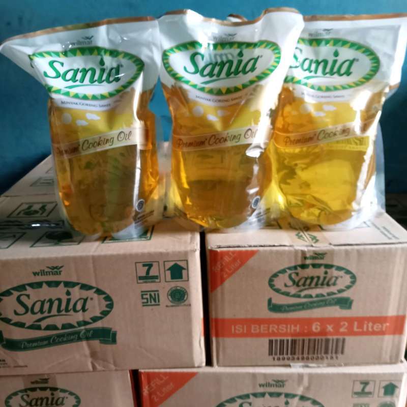 Jual Minyak Goreng SANIA 2liter [ 2000ml × 6 ] (1dus) di Seller ...